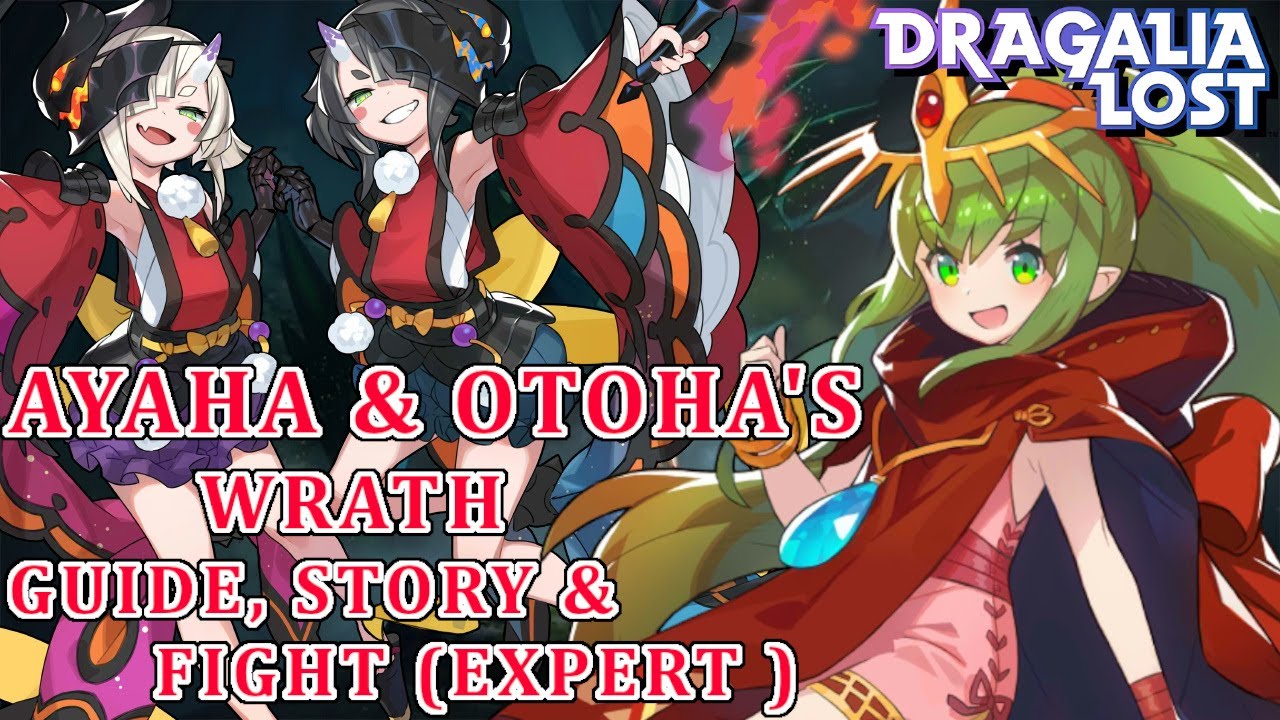 Dragalia Lost - The Agito Uprising, Ayaha & Otoha's Wrath FULL Story ...