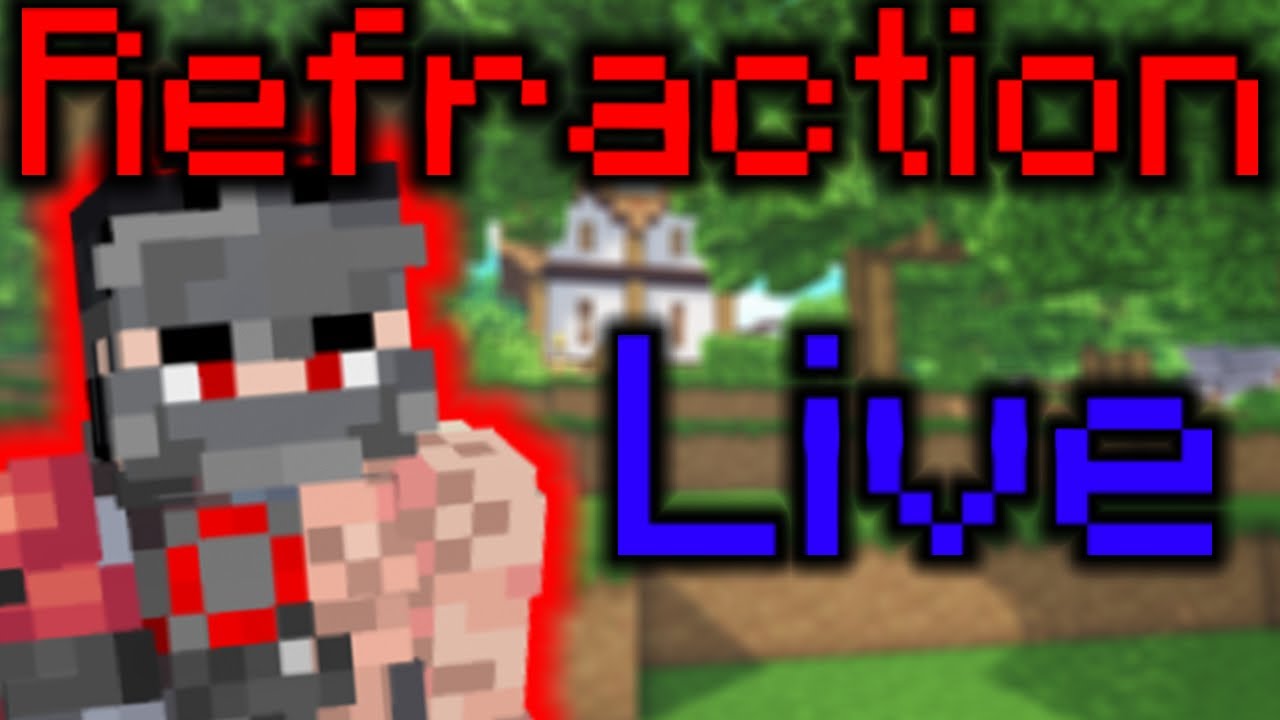 Refraction Reacted To My Disstrack Live... (Hypixel Skyblock) - YouTube