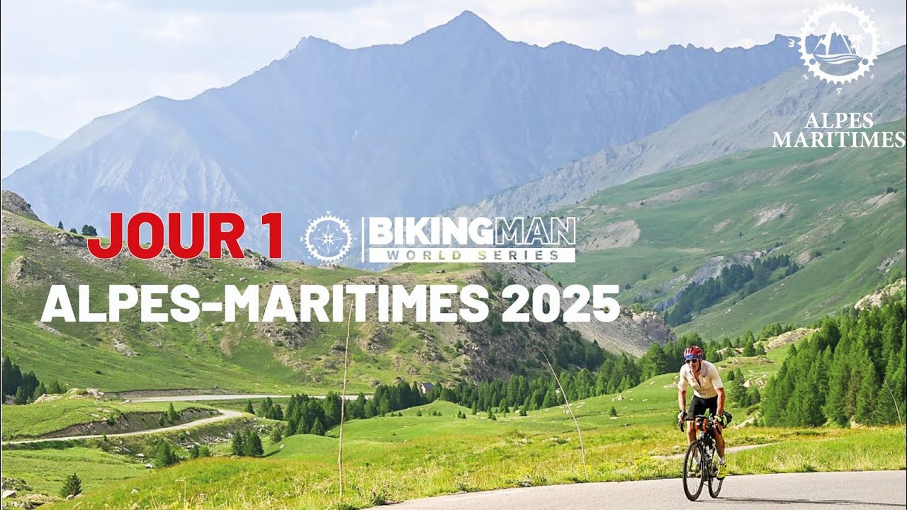 BikingMan Alpes-Maritimes 2025 - le jour 1 - YouTube