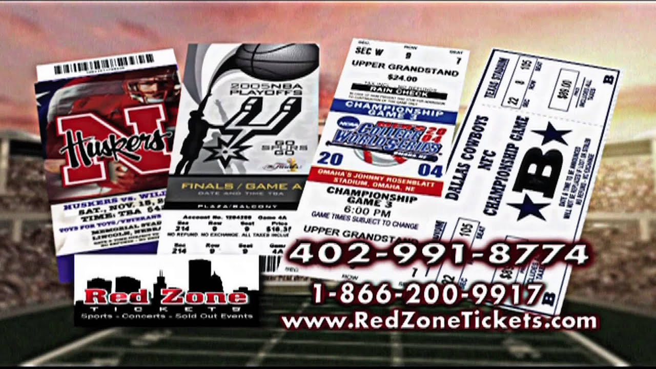 Red Zone Tickets: OLD SCHOOL COMMERCIAL - YouTube