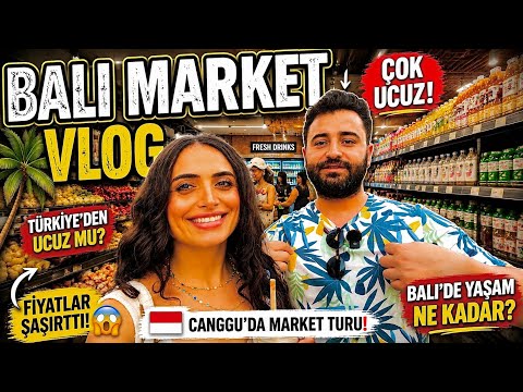 Bali’de Markete Girdik! Fiyatları Görünce ŞOK Olduk!