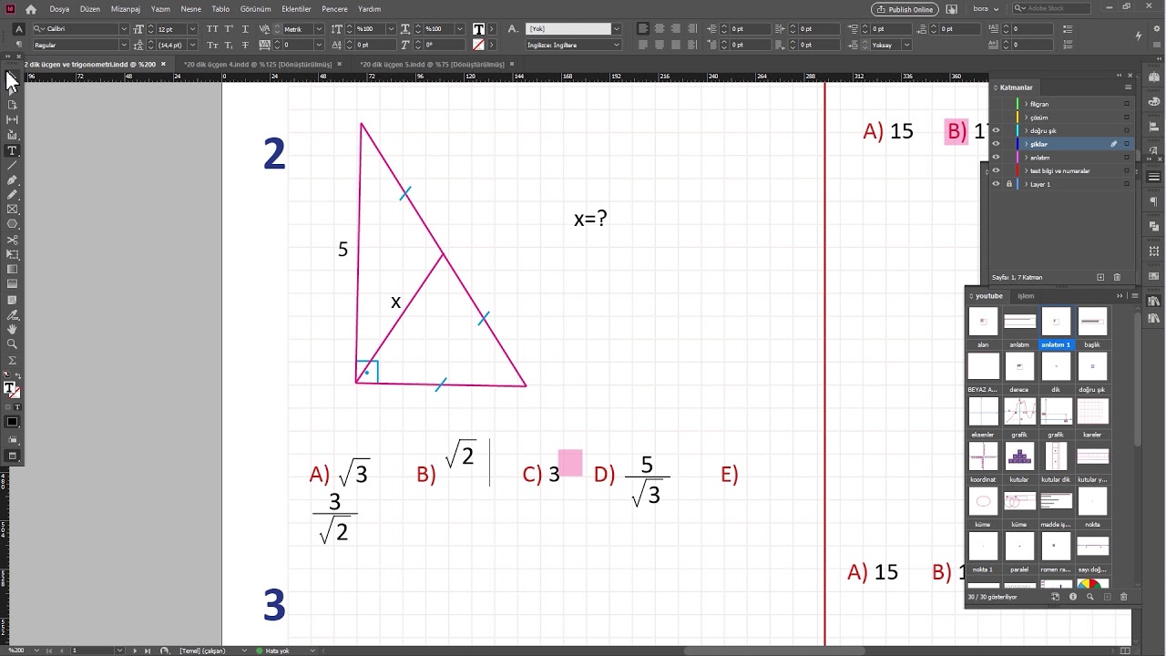 Indesign programına en iyi pratik denklem ekleme yöntemleri 2020 ...