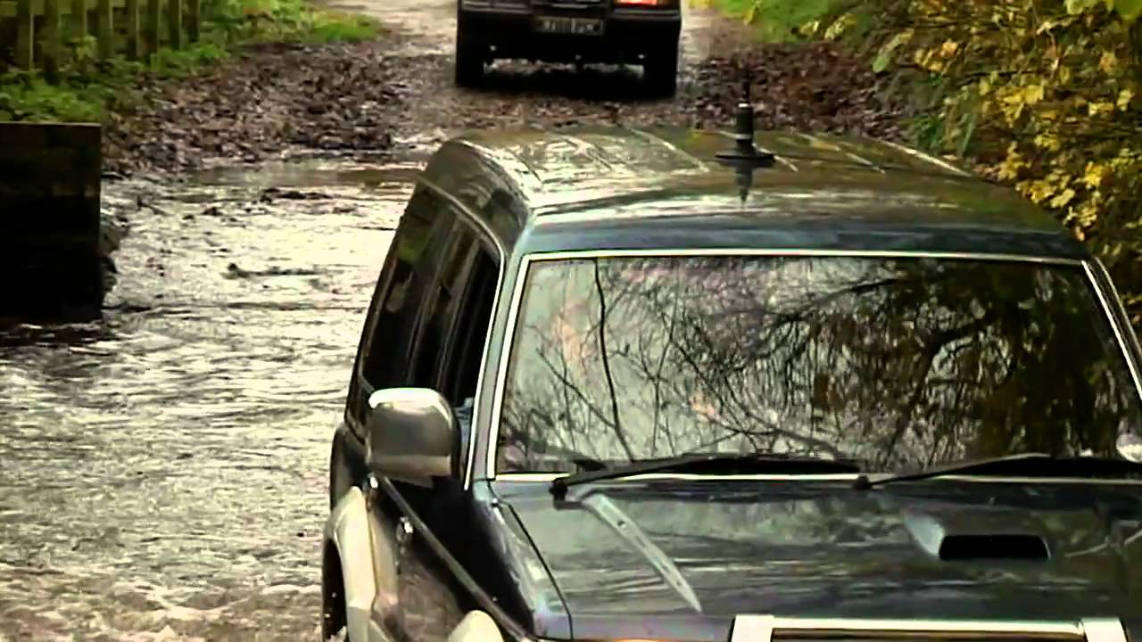 Driving through a ford in SlowMo - YouTube