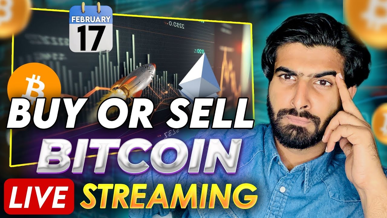 LIVE Bitcoin Trading FREE Analysis | Bitcoin To $60,000 PUMP | 17 February - ETH, SOL Live ...