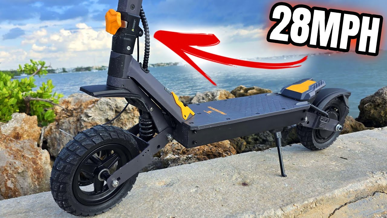 This $600 Electric Scooter is AWESOME!!!!! Ausom L1 Max!!! - YouTube