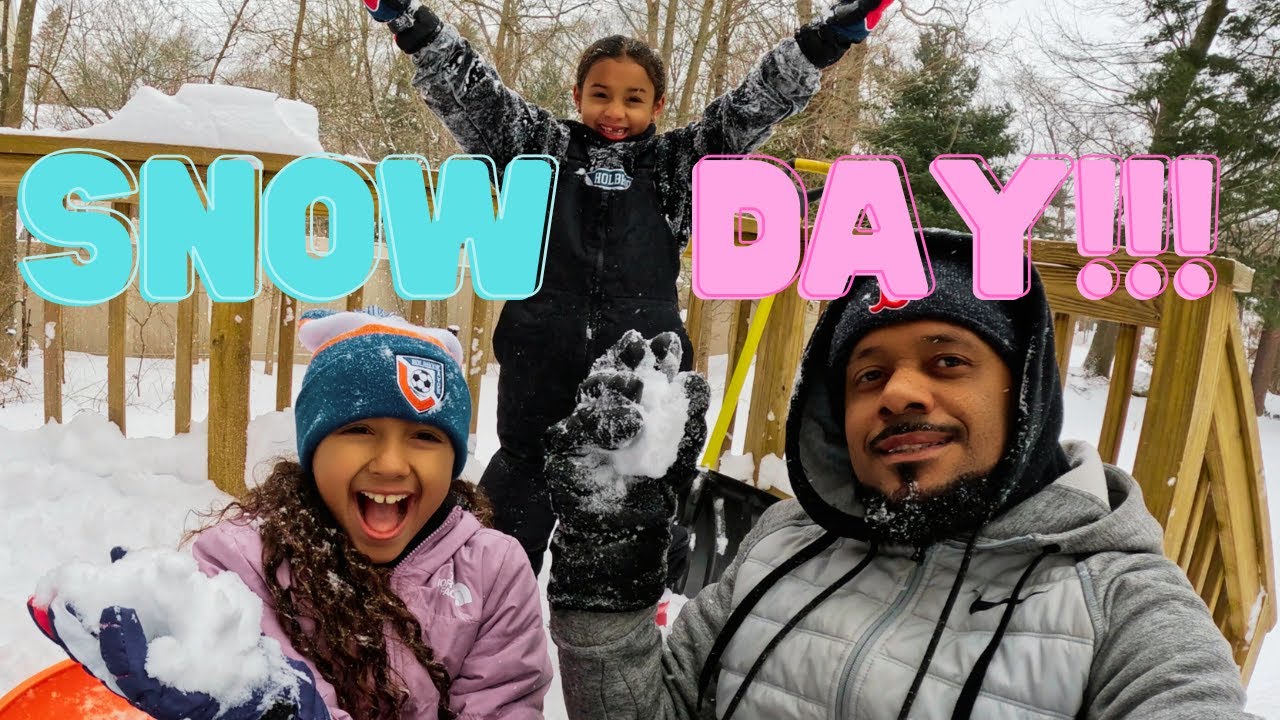 Snow Day ️ No School, No Work | 24 Inches of Snow in 24 Hours - YouTube