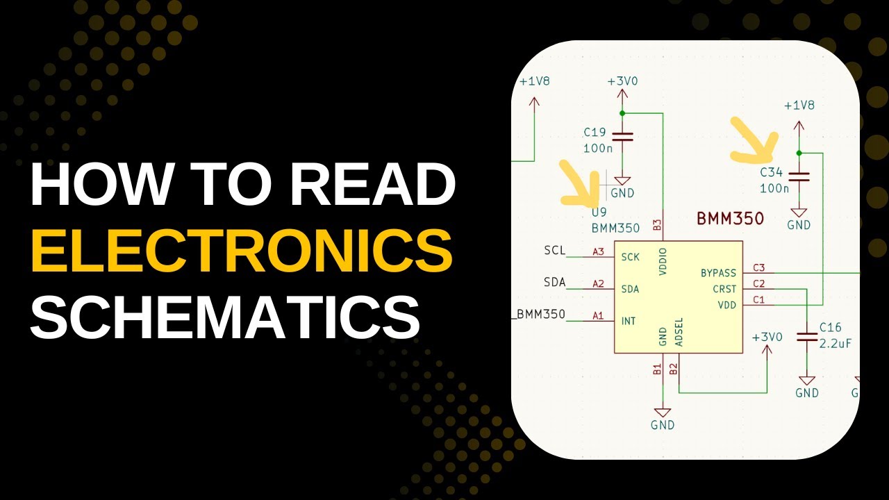 How to Read Electronics Schematics - YouTube