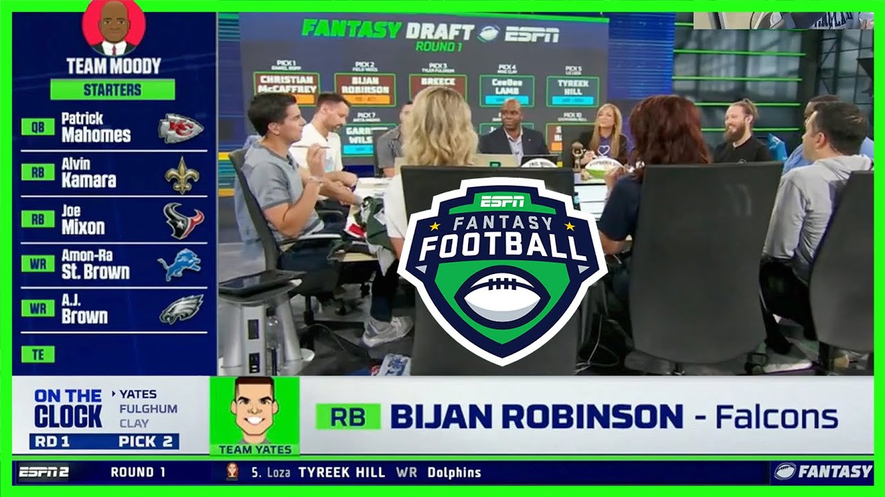 2024 NFL Fantasy Football Draft | 10-Team PPR - YouTube