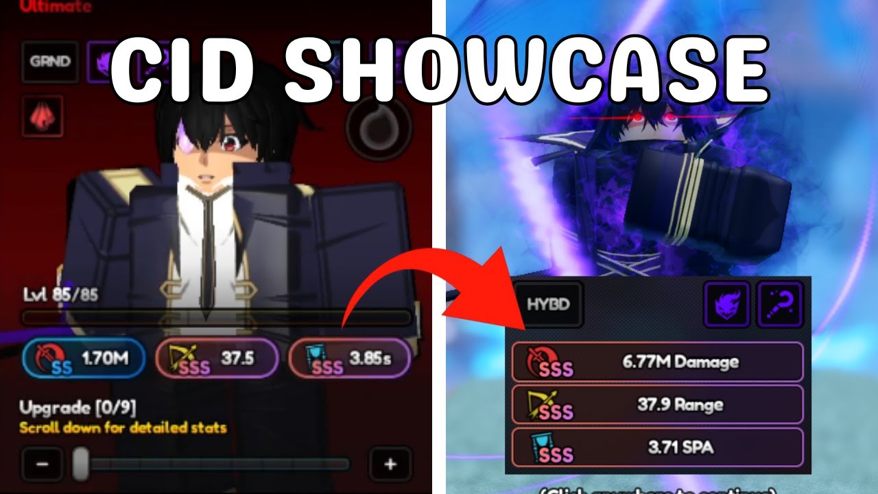 EVOLVING MY ULTIMATE CID in ANIME LAST STAND!! - YouTube