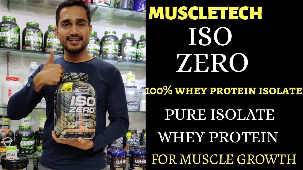 Muscletech iso zero 100% whey protein isolate review in hindi | whey ...