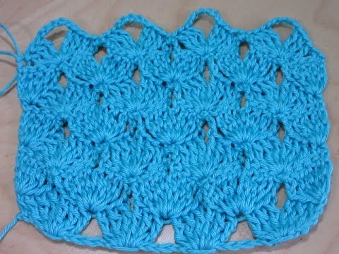 Crochet fantasy stitch #1 - YouTube