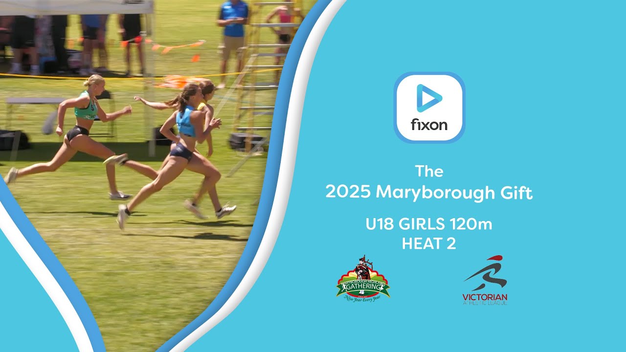 2025 Maryborough Gift | U18 Girls 120m Heat 2 - YouTube