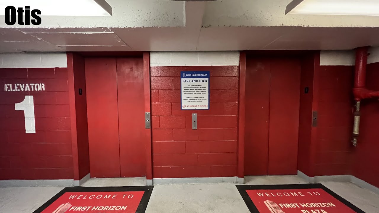 Otis Hydraulic Elevators at the First Horizon Plaza Garage in Knoxville ...