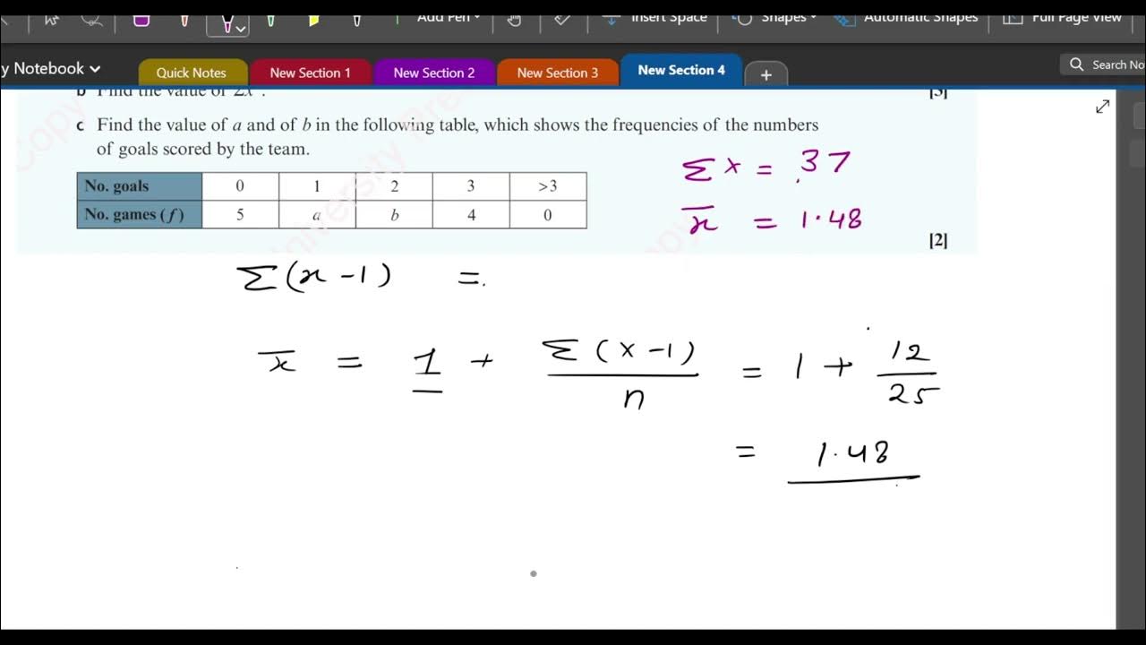 mean and variance of coded data - YouTube