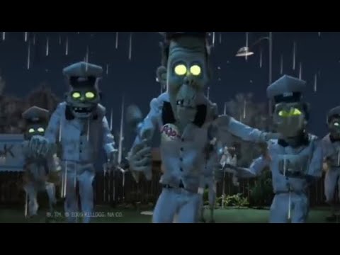 Corn Pops Zombie Milkman 2009 Commercial - YouTube
