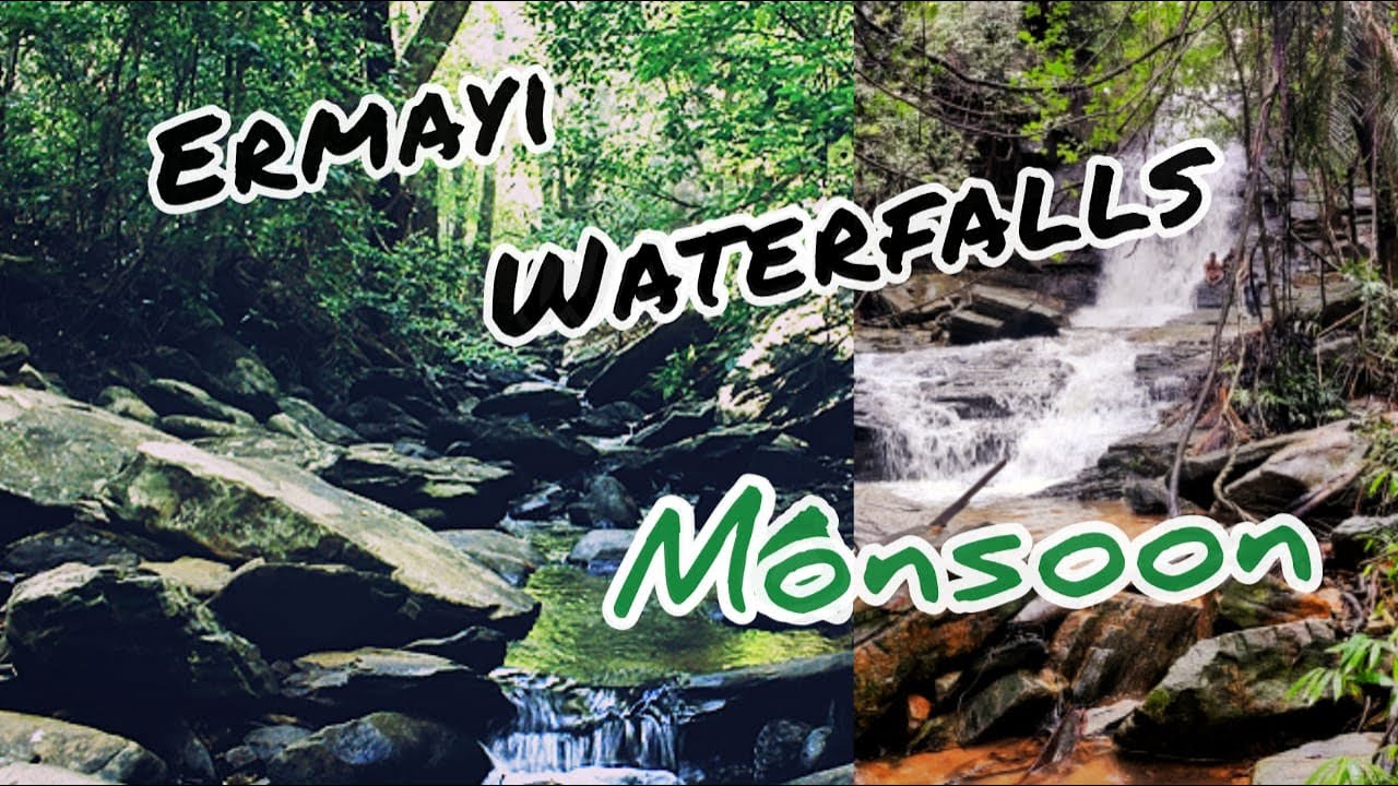 ERMAYI WATERFALLS 😍 // MONSOON RIDE // WESTERN GHATS // MOTO_VLOGS ...