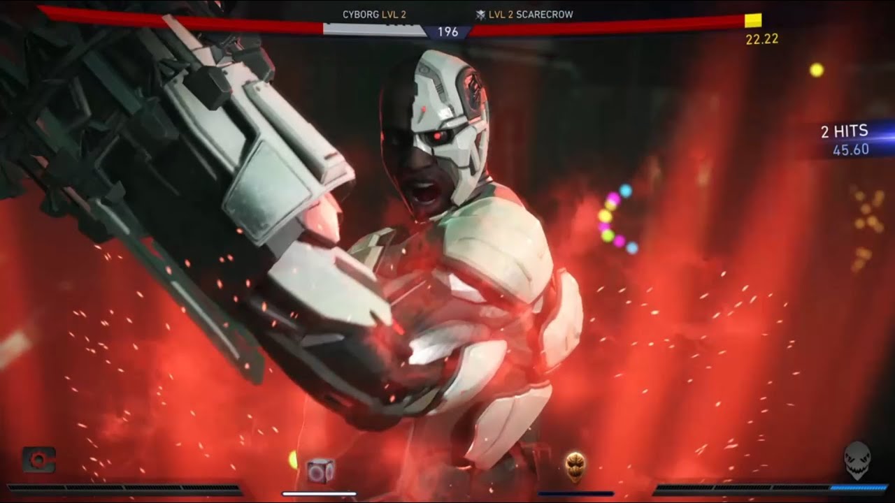 Injustice 2 - Cyborg vs Scarecrow - YouTube