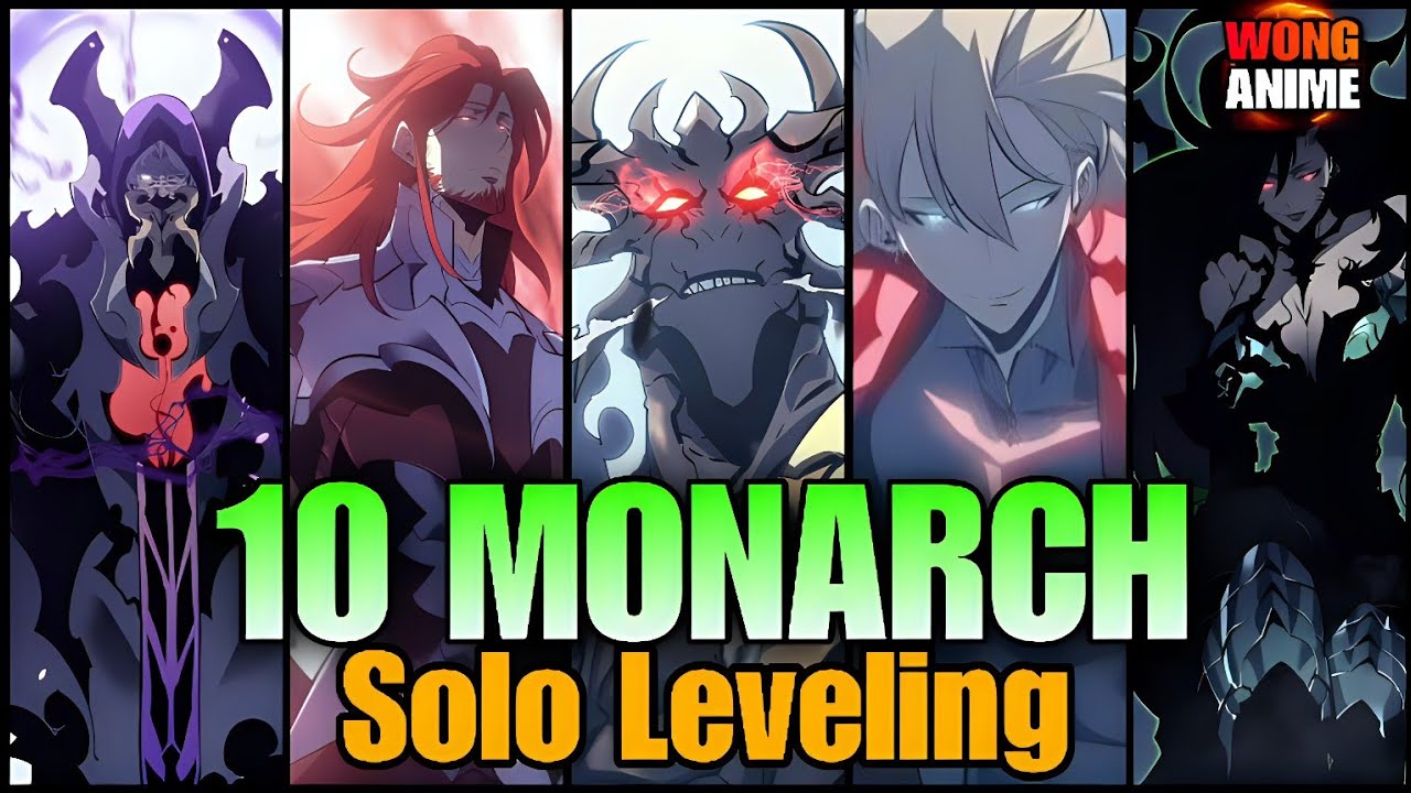 SELURUH MONARCH DI SOLO LEVELING - YouTube