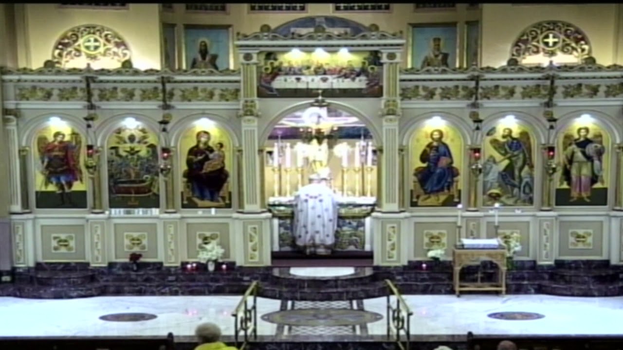 Divine Liturgy All Saints 6 23 19 Assumption Greek Orthodox Church ...