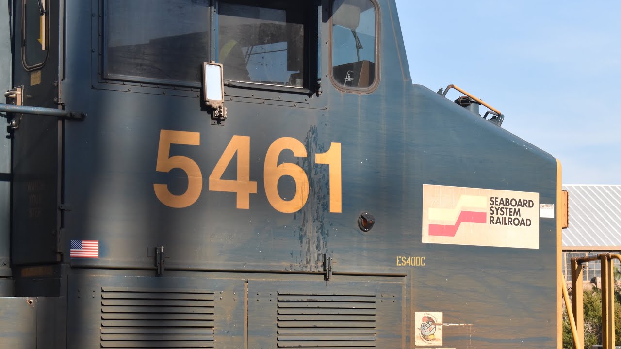 CSX I031 with Seaboard System Sticker unit leading - YouTube