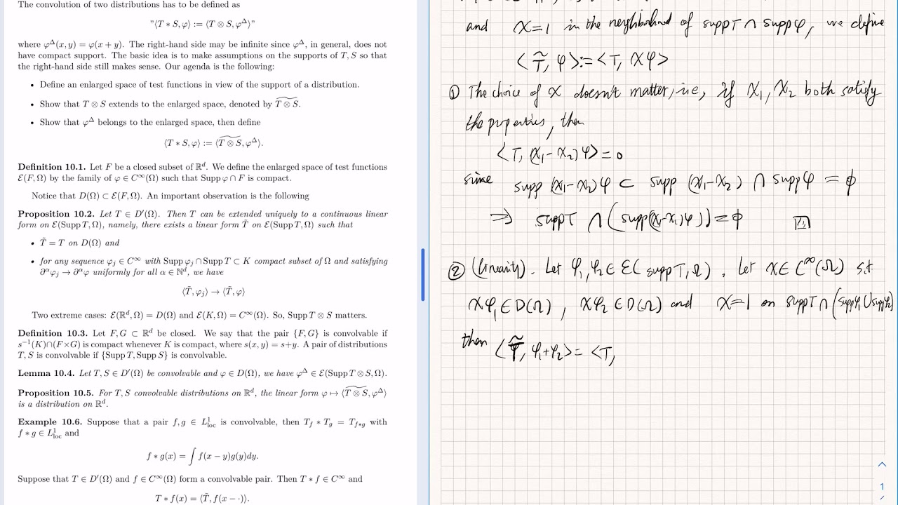 Distribution theory - Lecture 8 - YouTube