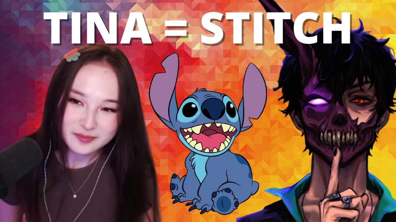 Tina impersonating Stitch from Lilo & Stitch - YouTube