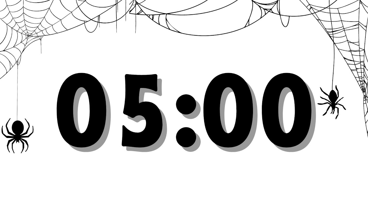 5 Minute Timer (Halloween) - YouTube