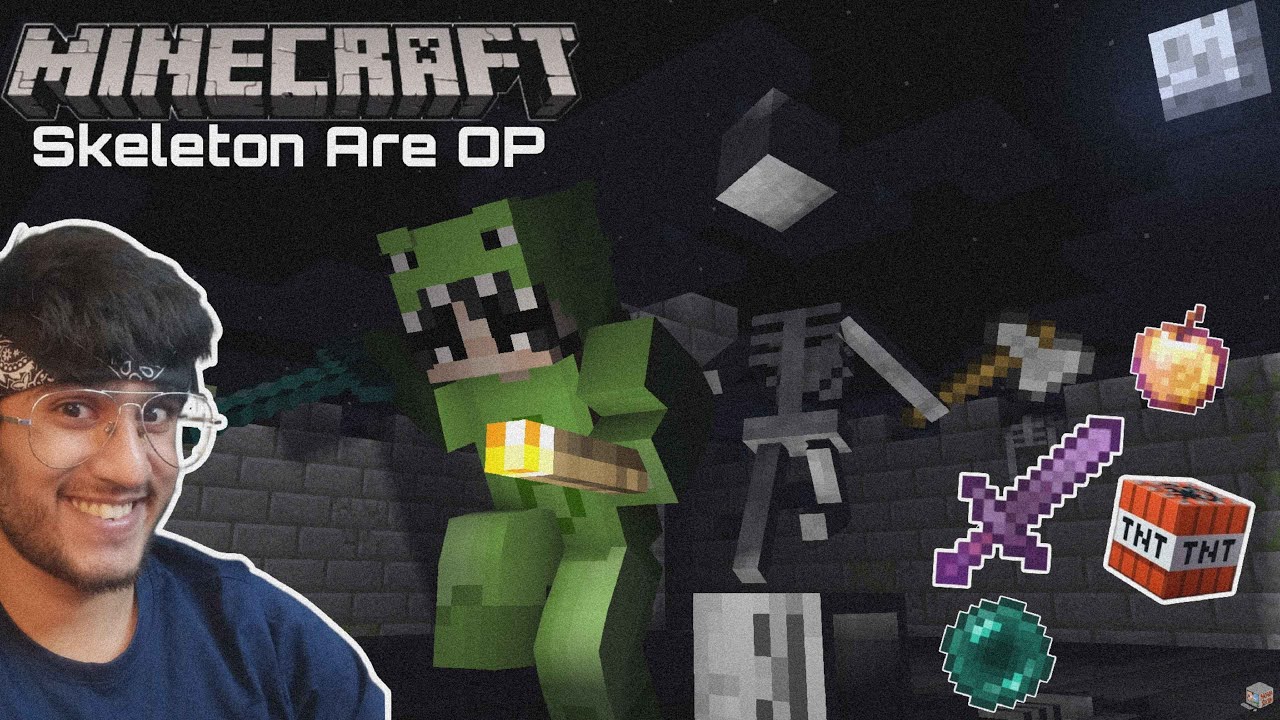 Minecraft But Skeletons Are OP!! - YouTube