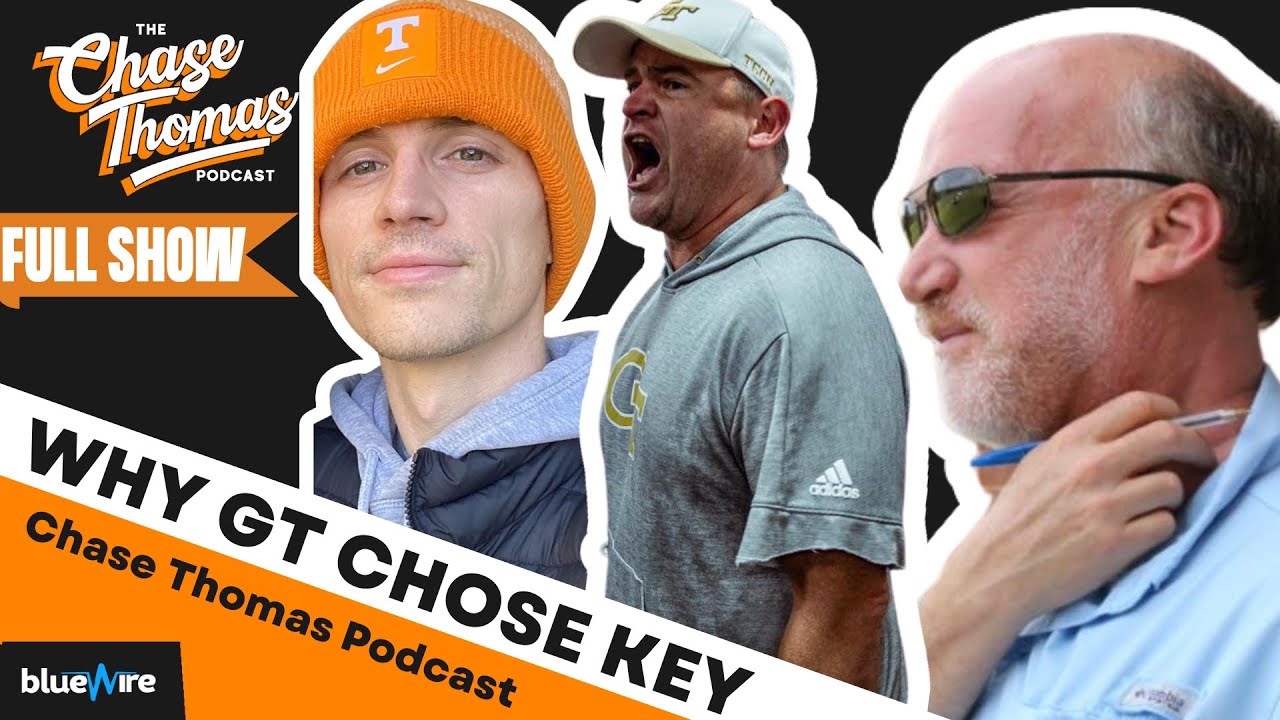 Why Georgia Tech Hired Brent Key l The Athletic, Jeff Schultz l Chase Thomas Podcast 12/7 - YouTube
