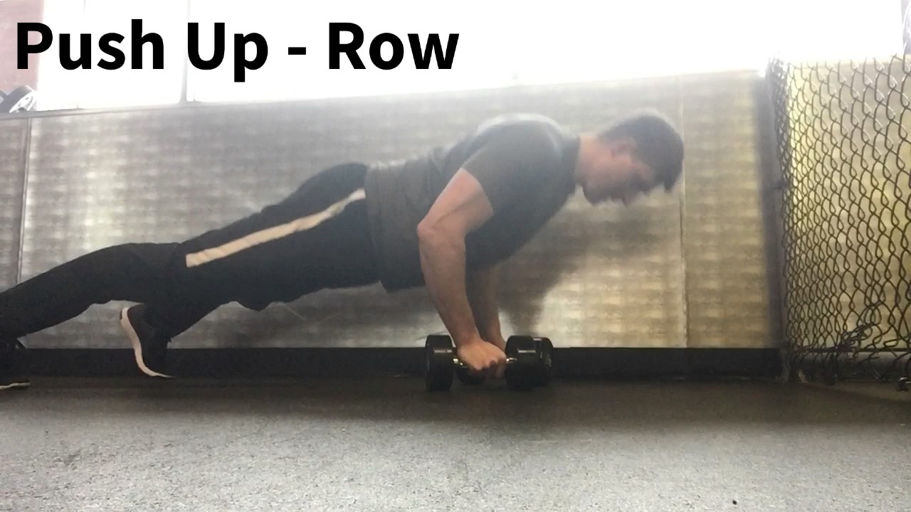 Push Up - Row - YouTube