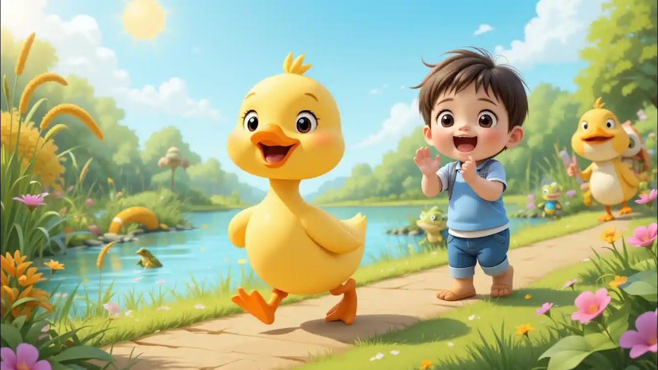 One Little Duck – A Fun Counting Song! - YouTube