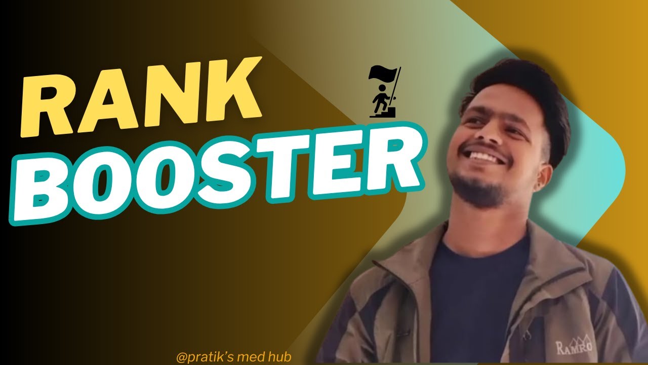 Rank Booster Series | Simplified for CEE 7-8 marks | Boost Button ON ...