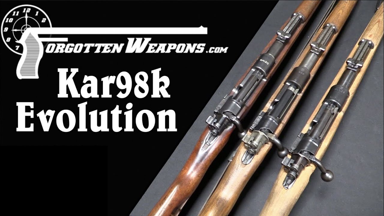 Evolution of the Karabiner 98k, From Prewar to Kriegsmodell - YouTube