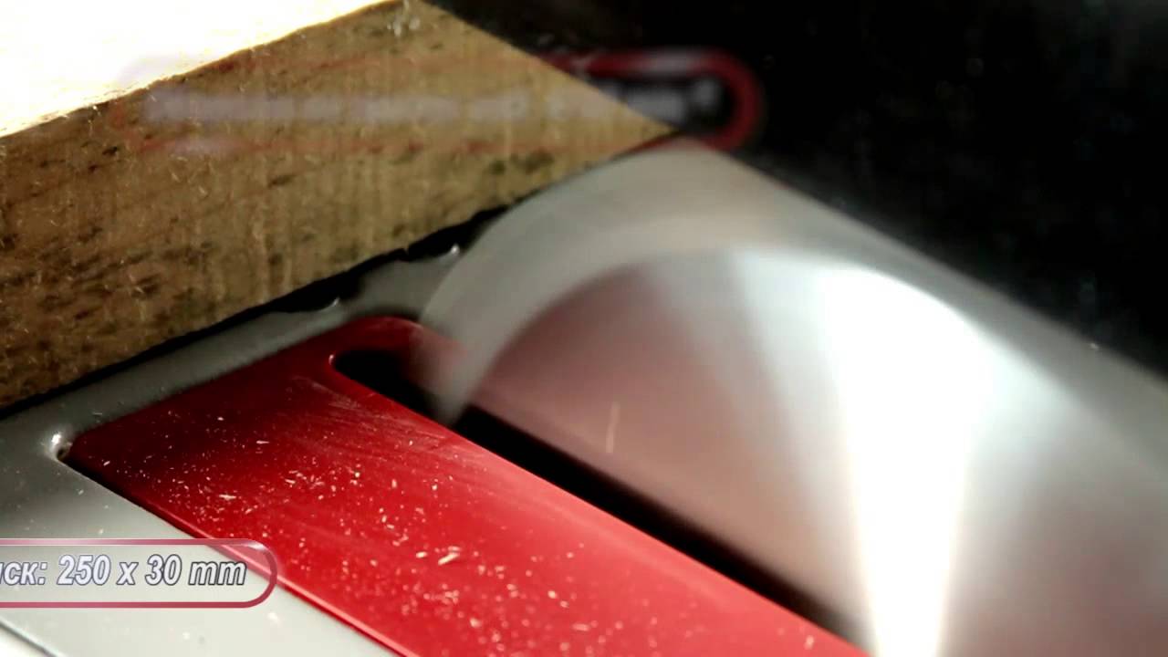 Raider Power Tools - Циркуляр стационарен RD-TS12 - YouTube