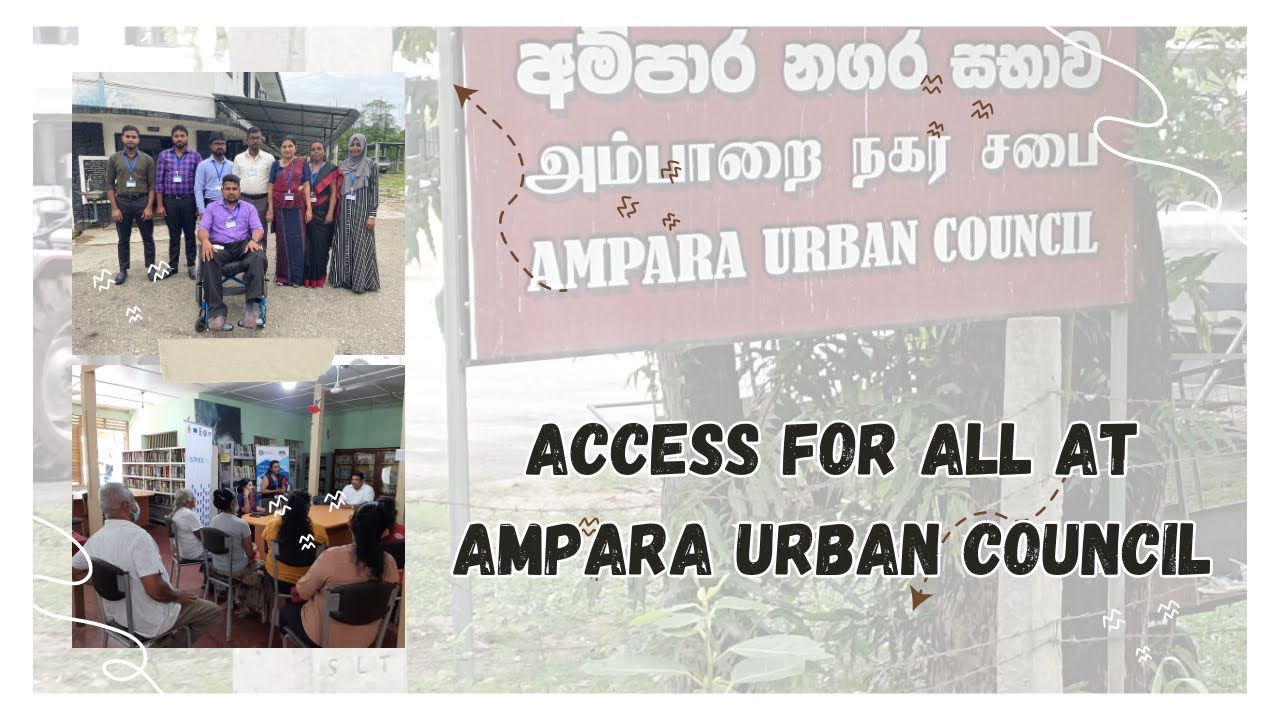 ACCESS FOR ALL AT AMPARA URBAN COUNCIL - YouTube