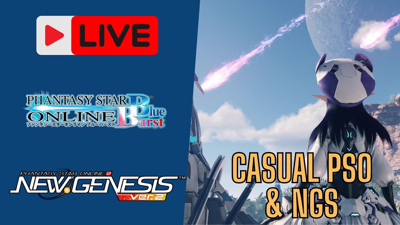 [PSO: Blue Burst] Casual PSO & NGS Limited Quest! - YouTube