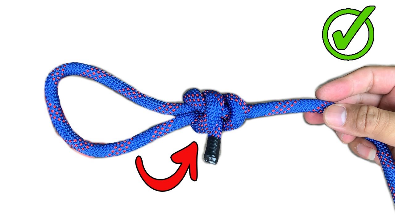 New Knot! A Simple and Practical Knot for Field Work - YouTube