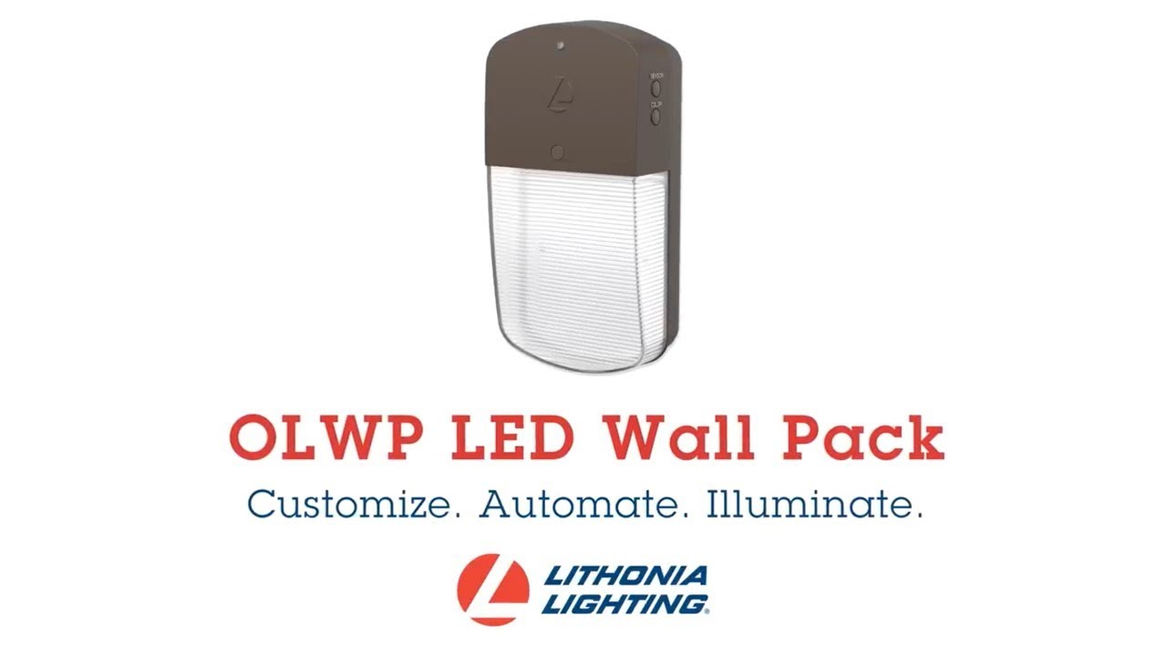 Lithonia Lighting® OLWP LED Wall Pack Product Feature Video - YouTube