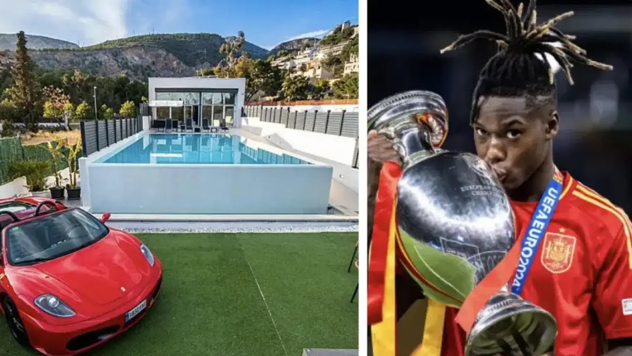 Asi es la Vida Lujosa de Nico Williams - YouTube