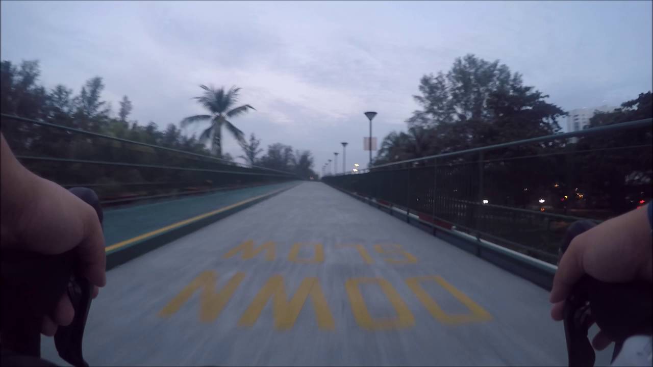 Singapore PCN Park Connector Cycling - MBS to Marina Barrage to East ...