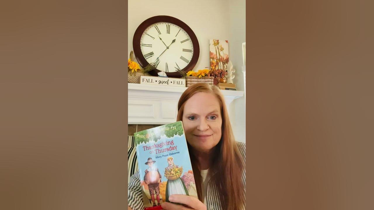 Read Aloud Magic Tree House THANKSGIVING ON THURSDAY (Full Book) - YouTube