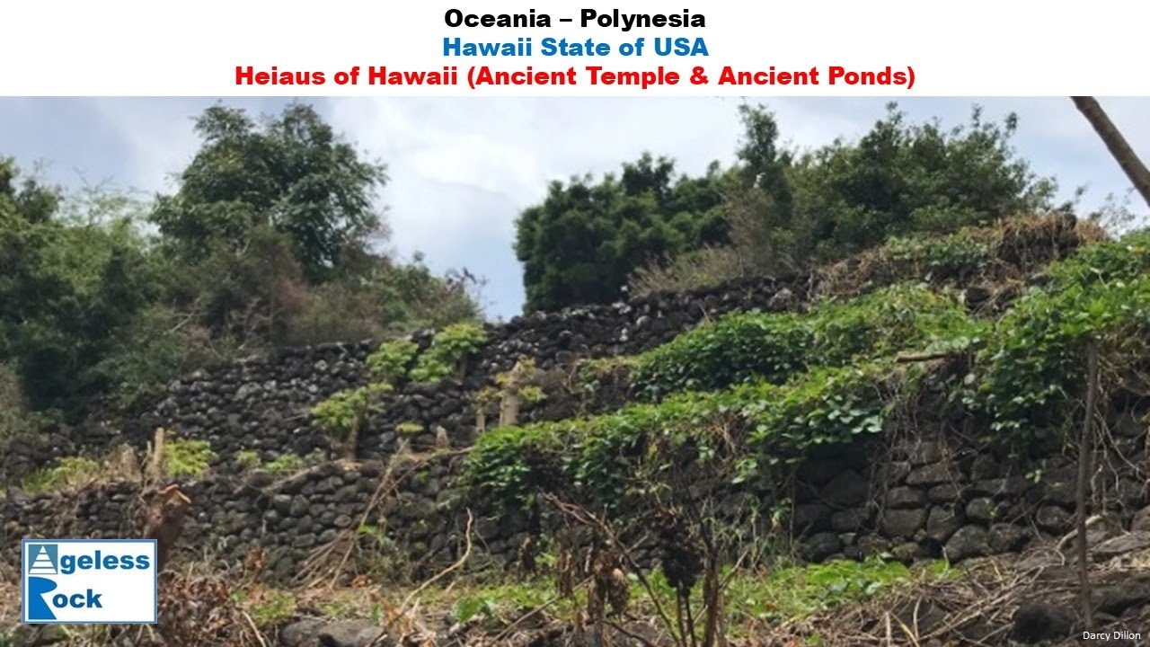 Heiaus of Hawaii : Ancient Temple and Ancient Ponds - YouTube