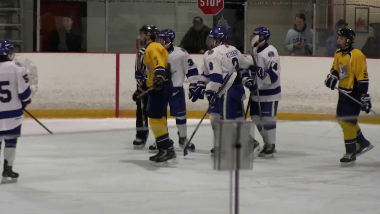 Nov. 11th NLMMHL East Coast Blizzard vs. Central Icepak - YouTube