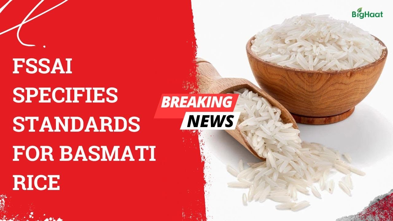 FSSAI specifies standards for basmati rice - YouTube