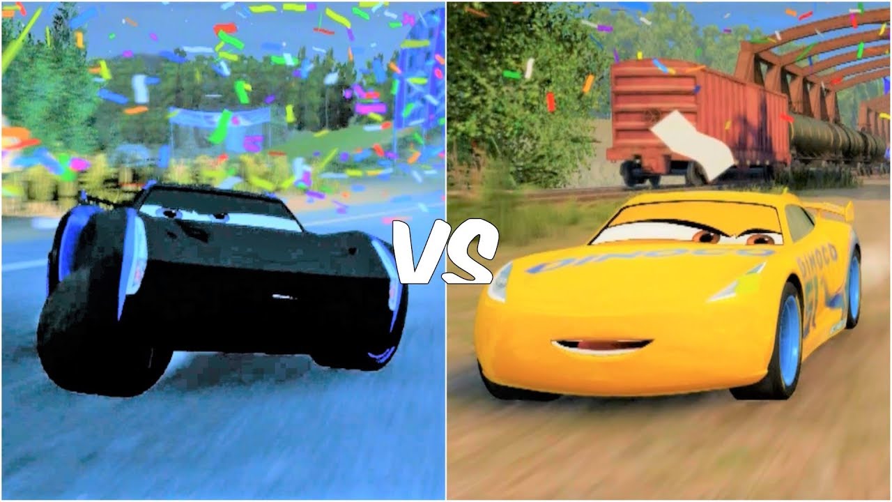 Cars 3: Driven to Win Jackson Storm vs Cruz Ramirez - YouTube