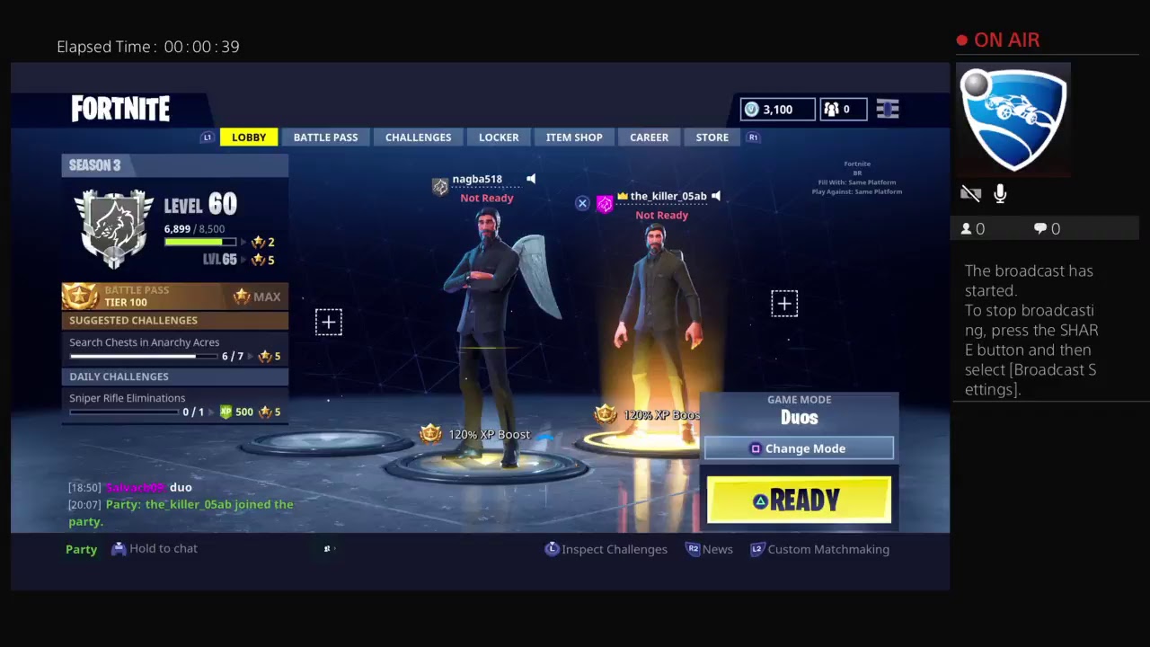 round to win# fort night - YouTube