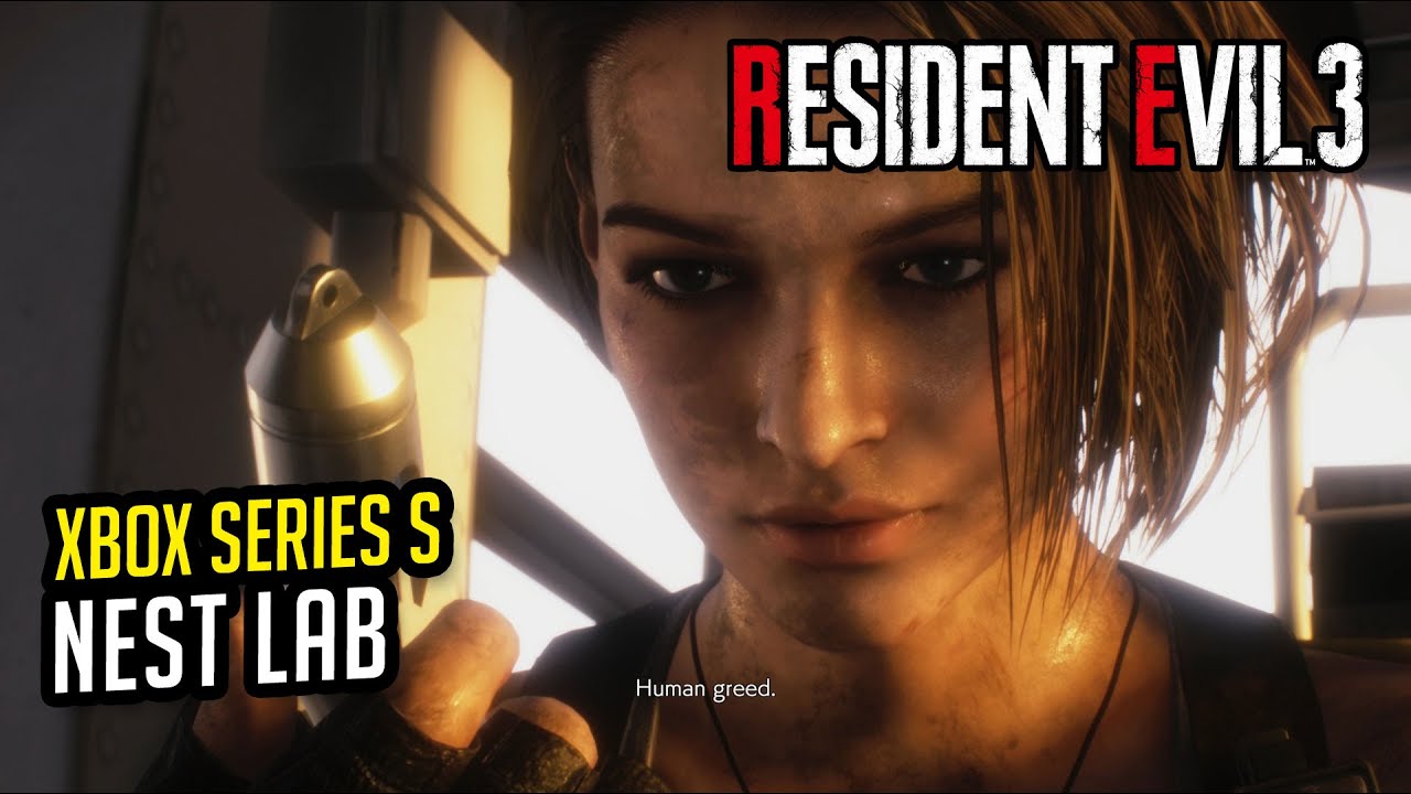 RESIDENT EVIL 3 Remake (XBOX Series S) - NEST Lab - YouTube
