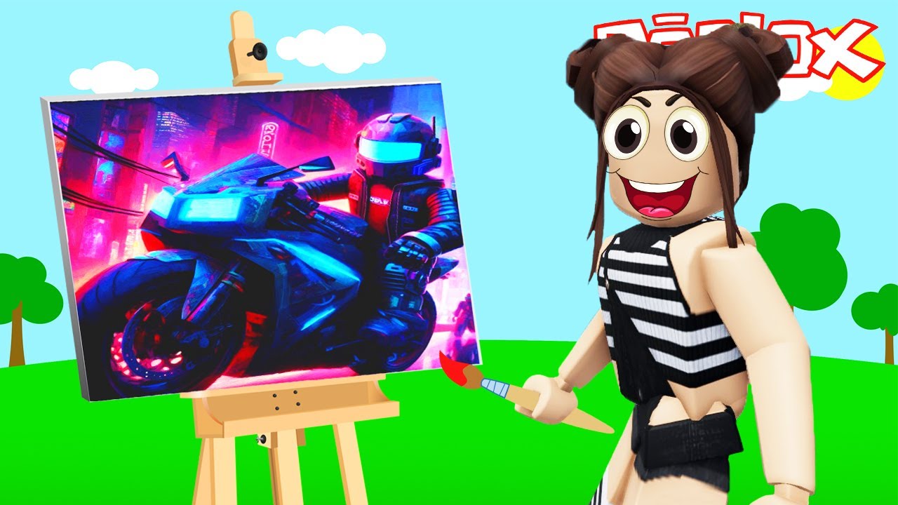 RESİM ÇİZİP SERGİ AÇTIM!!😍Roblox Art Gallery Tycoon! - YouTube