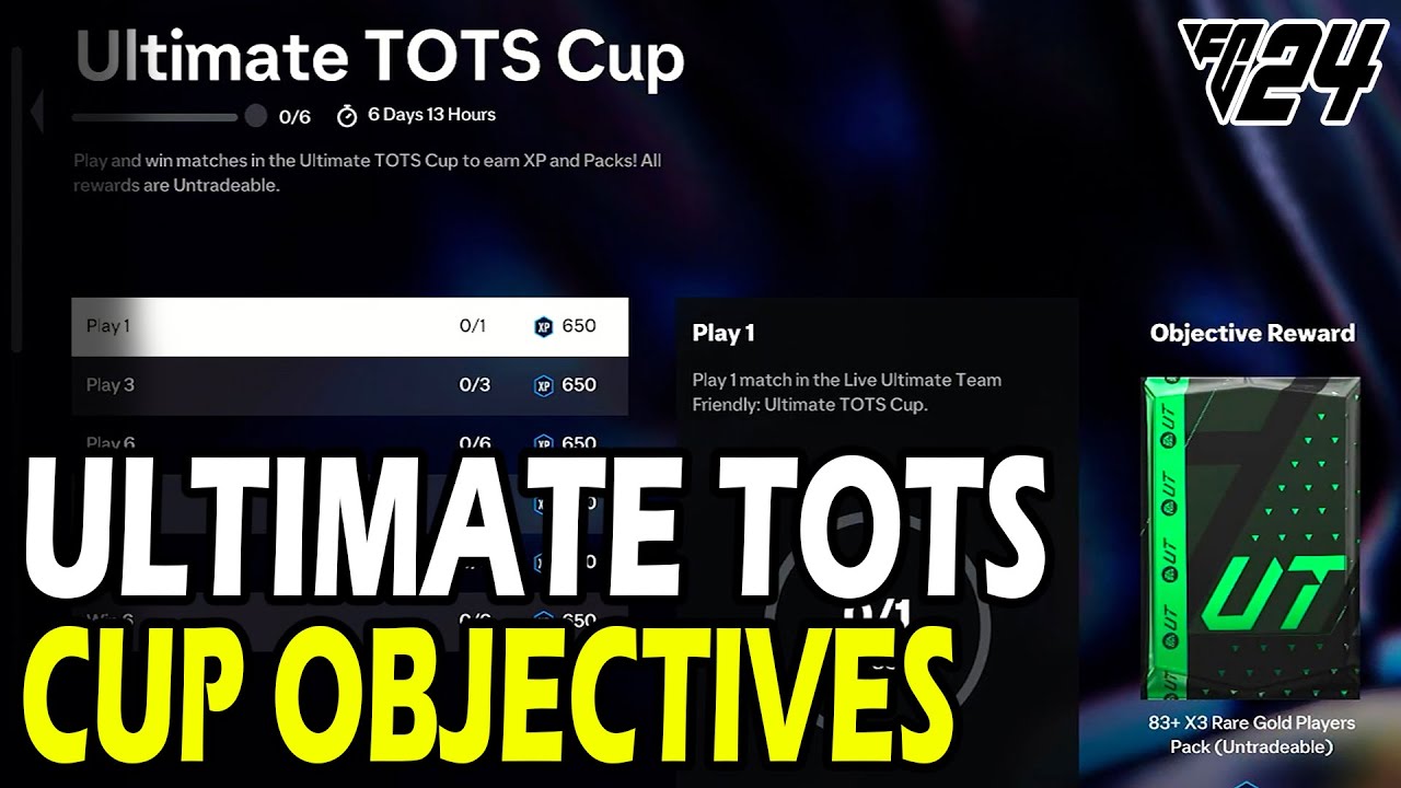 How to Complete Ultimate TOTS Cup Objectives in EA FC 24 Ultimate Team ...