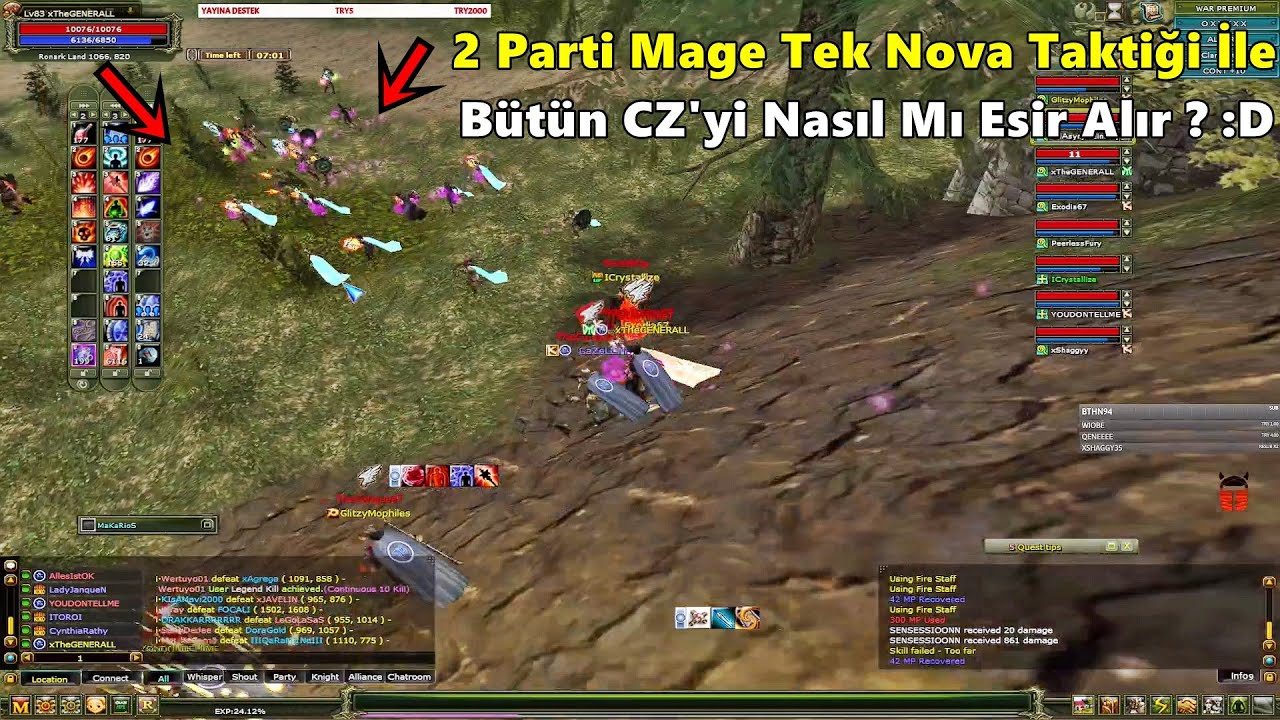 2 Parti Mage Tek Nova Taktiği İle CZ'yi Nasıl Mı Esir Alır ? :D ...